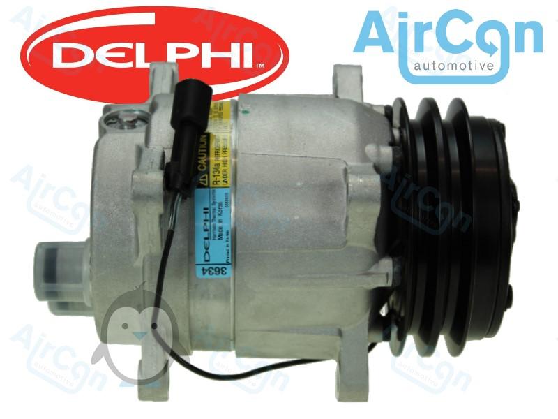 Original Delphi V5 air conditioning compressor 6553634 – AC Auto