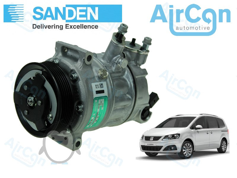 SEAT AC Compressor 1K0820808F, 1K0820803, 5N0820803, 5N0820803E – AC Auto